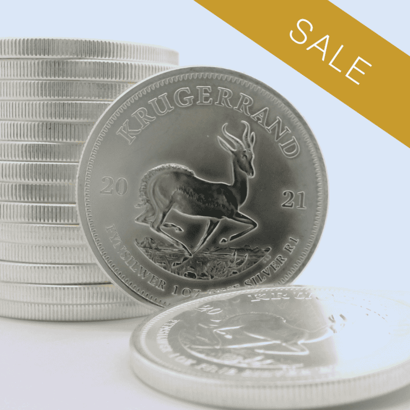 1oz Rand Refinery Silver Krugerrand 999 - Previous issue. Various Years ...